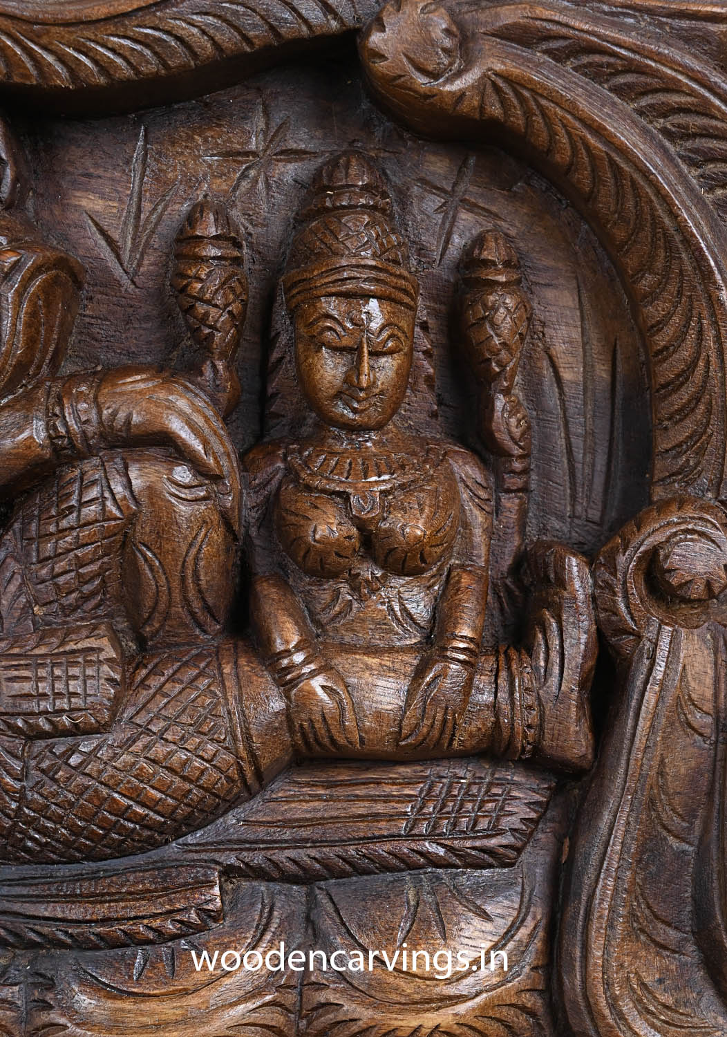 Lord Padmanabhaswamy on Adisesha Shri Mahalakshmi Panel 18 ...